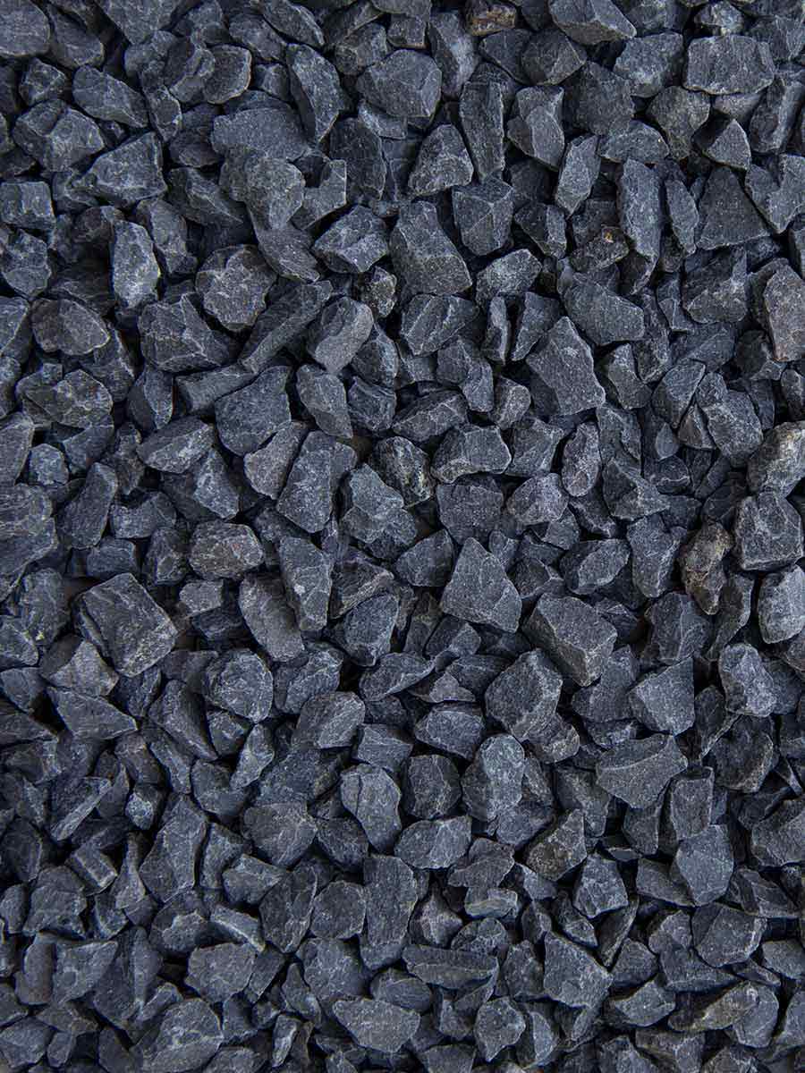 Basalt split losgestort